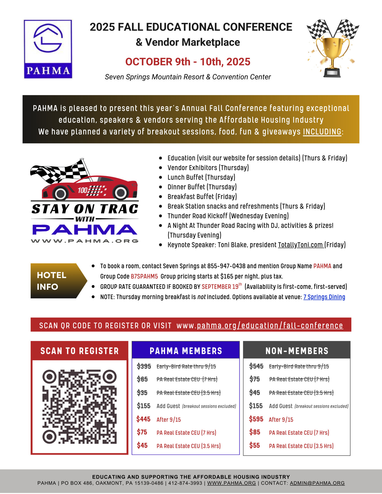 Fall Conference – PAHMA